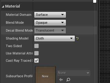 UE4 Cloth 布料材质_ue布料制作规则-CSDN博客