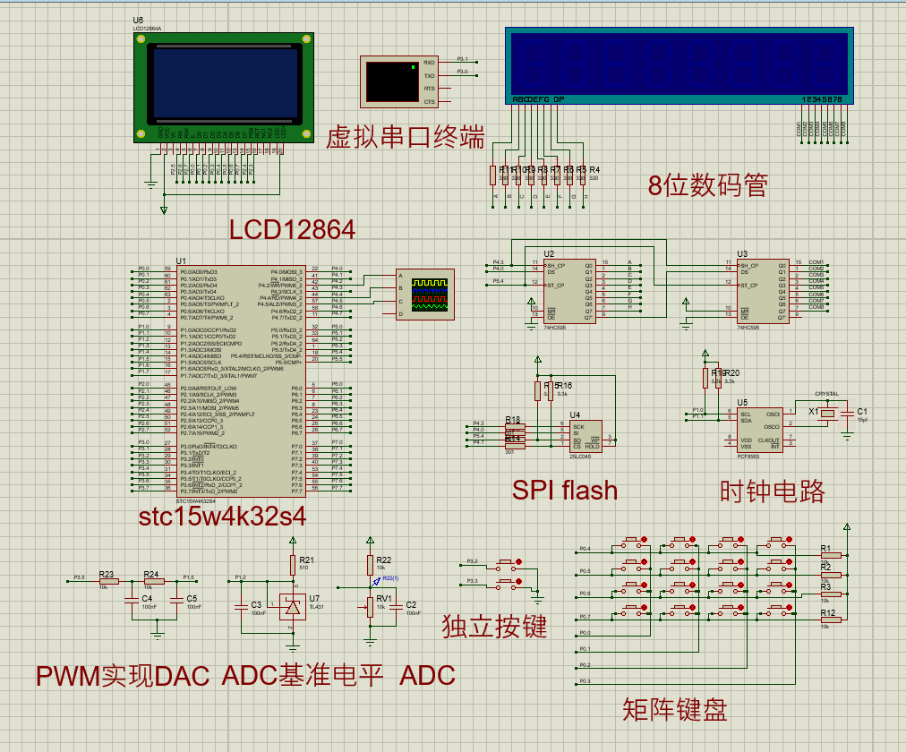 proteus仿真stc15--仿真开发板_proteus stc-CSDN博客