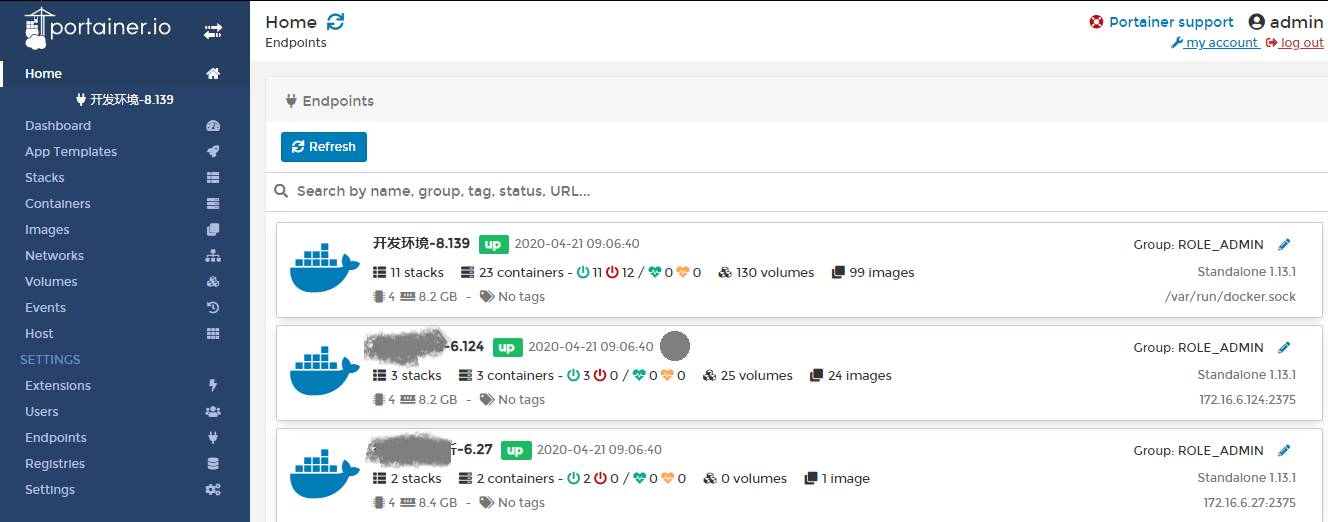 docker portainer 搭建docker可视化界面（Local和Remote）_portainer remote-CSDN博客