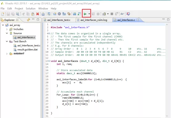 Vivado-hls使用实例－详细教程_vavido hls 教程 支持库-CSDN博客