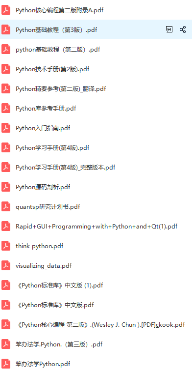 史上最全python学习资料大合集 分享阿里云盘python合集 Csdn博客 