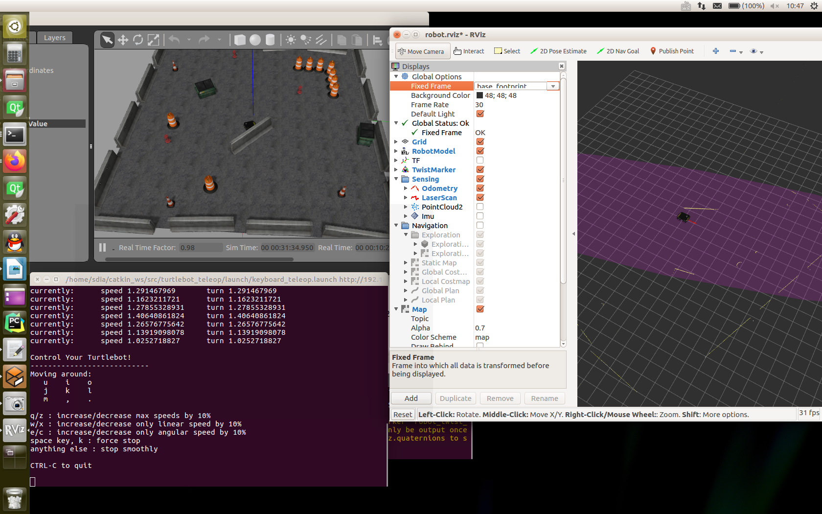 ROS Gazebo仿真 测试步骤_couldn't open joystick force-CSDN博客