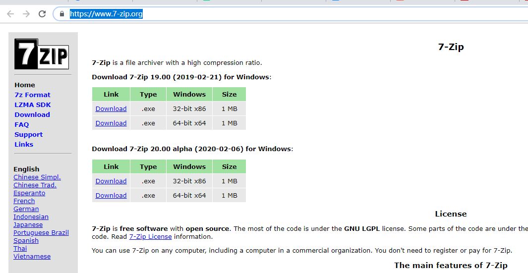 使用开源软件7ZIP在Windows压缩.tar.gz格式包_7zip怎么压缩成.gz文件-CSDN博客