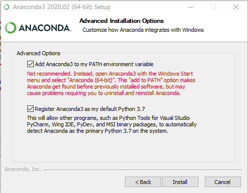 Windows下 Anaconda安装详细教程(Python3.7)-CSDN博客