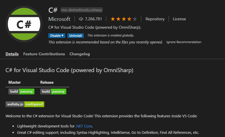 VS code 无法** "Debugger for Unity" 扩展, 因为它依赖于未知的 "ms-vscode.csharp" 扩展 - 程序员大本营