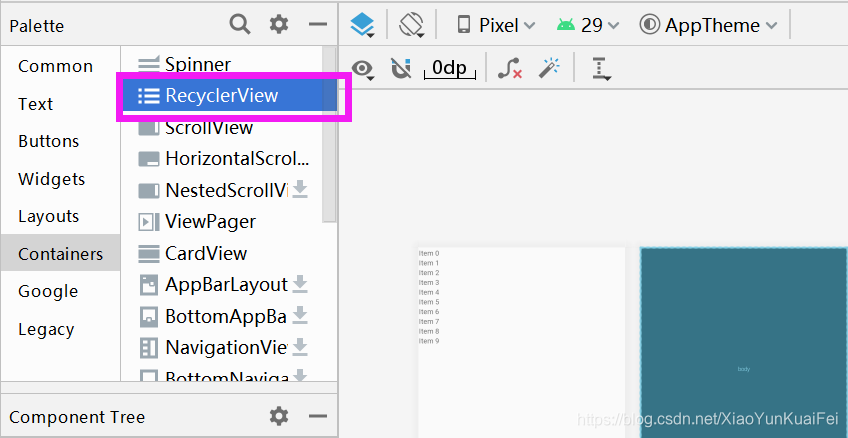 Jetpack学习笔记(三):recyclerview配合livedata动态显示数据库内容 Recyclerview Livedata Csdn博客