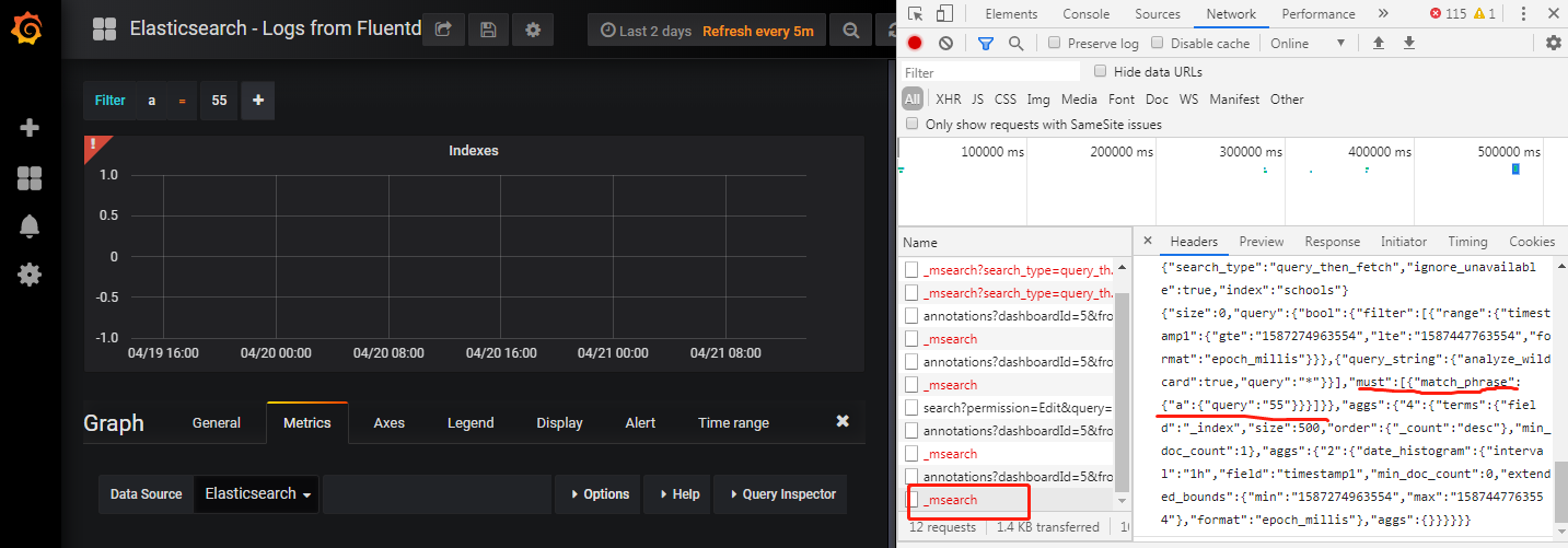 【弄nèng - Grafana】入门篇（八）—— Elasticsearch数据源使用变量_custom all value-CSDN博客