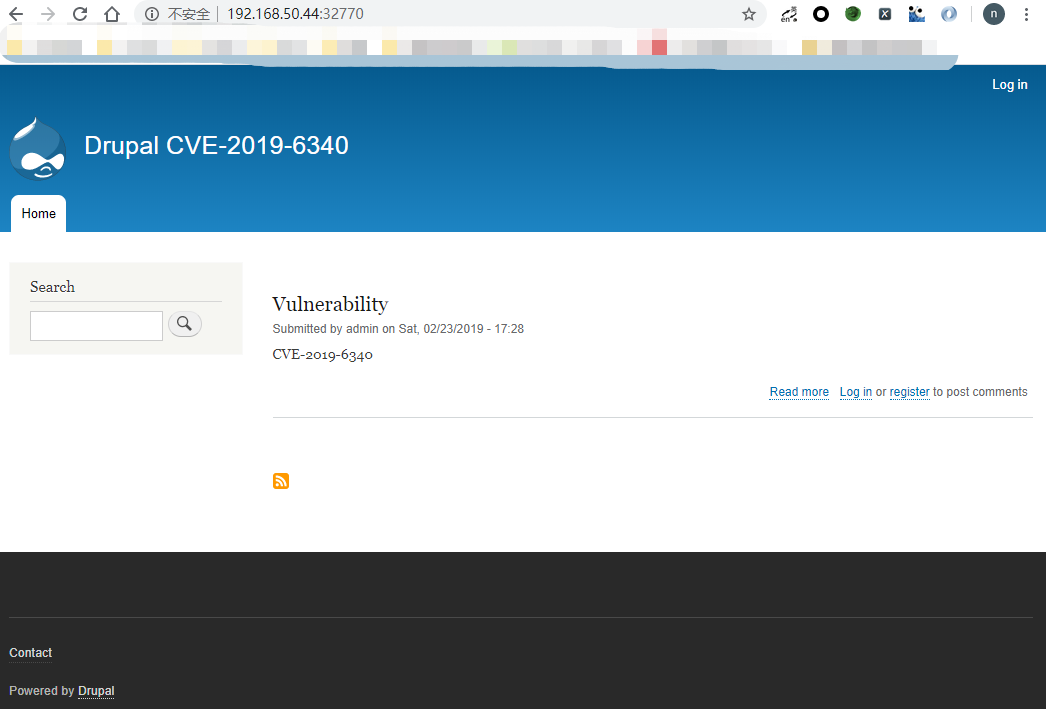 【CVE-2019-6340】Drupal 8.x REST RCE 远程执行代码漏洞复现_cve-2019-6340复现-CSDN博客