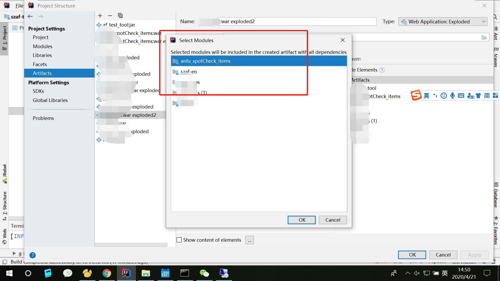 idea中 tomcat下Deployment没有项目war包解决办法_idea中deployment没东西-CSDN博客