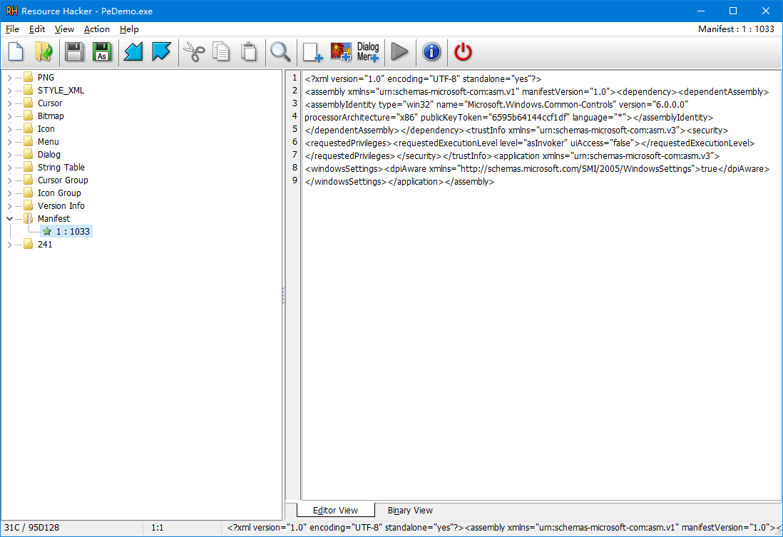 PE文件资源解析（七）manifest资源的解析_pe 文件结构 manifest-CSDN博客