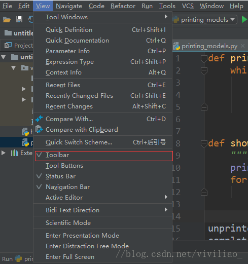 pycharm commonly used shortcut keys and operations - Programmer Sought
