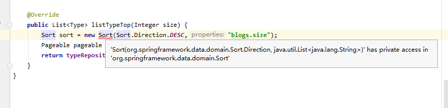 Sort和PageRequest方法过时问题的解决办法_pagerequest(int, int, org.springframework.data.dom-CSDN博客