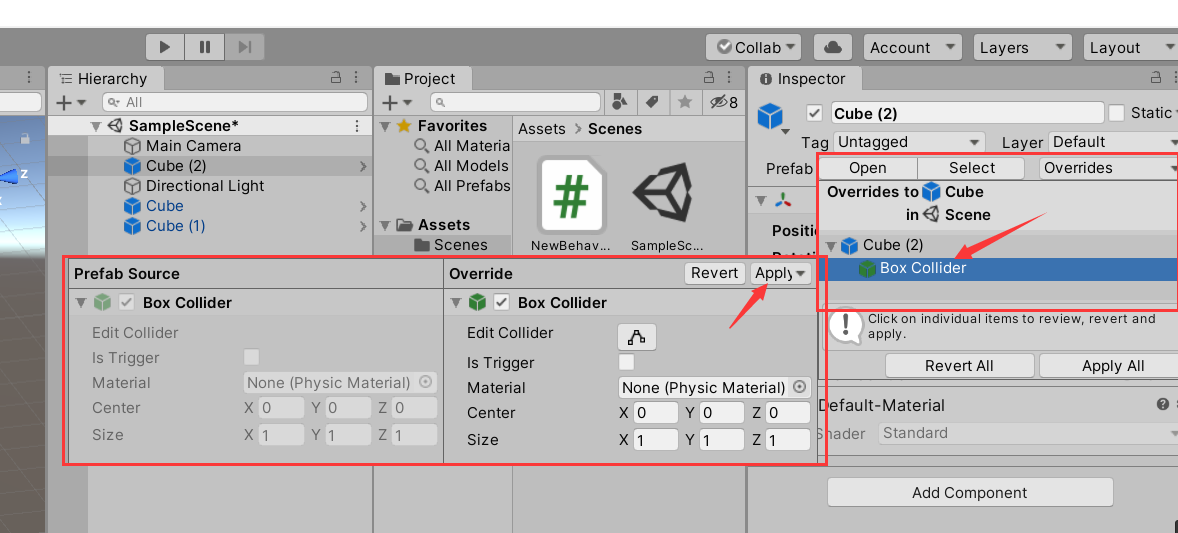 unity(2)——预制Prefab、标签Tag、静态Static、编辑属性Inspector_unity prefab static-CSDN博客