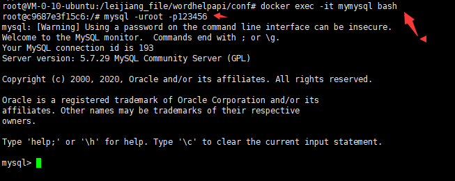 docker容器中出现Access denied for user 'root'@'172.17.0.2' (using password: YES)解决-CSDN博客