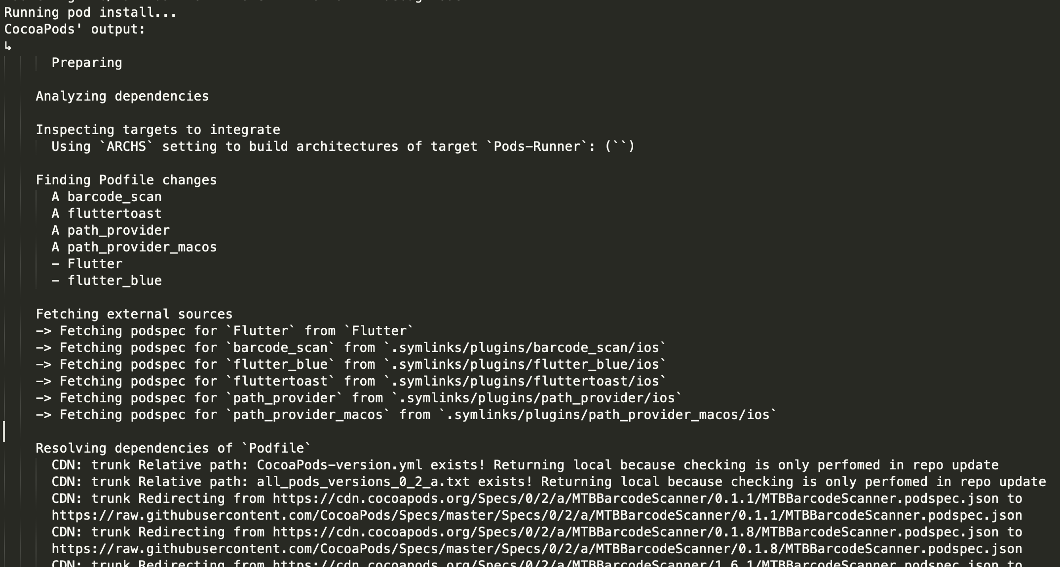 CocoaPods出现错误[!] CDN: trunk URL couldn‘t be downloaded:_cdn: trunk repo update failed - 108 ...