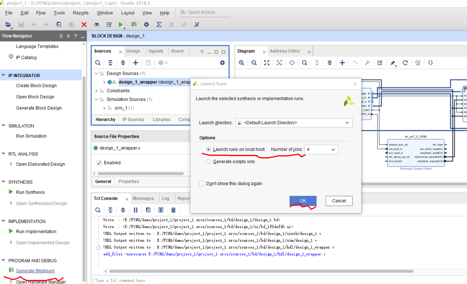 PYNQ-Z2调试笔记：如何定制PYNQ overlay（How to make a custom PYNQ overlay）（上）_如何修改pynq中board的overlay-CSDN博客