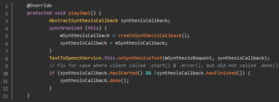 Android TTS接口分析和调用实现_android texttospeech(context context, oninitlisten-CSDN博客