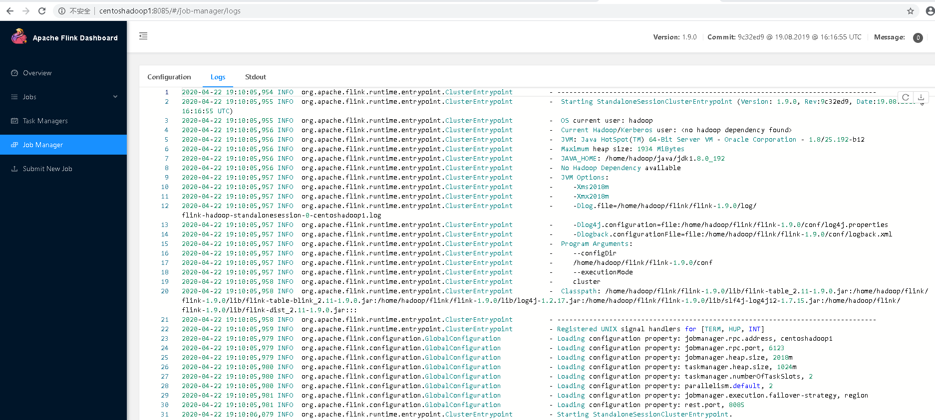 Flink 集群搭建（基于Standalone模式）_flink 集群 standalone 模式-CSDN博客
