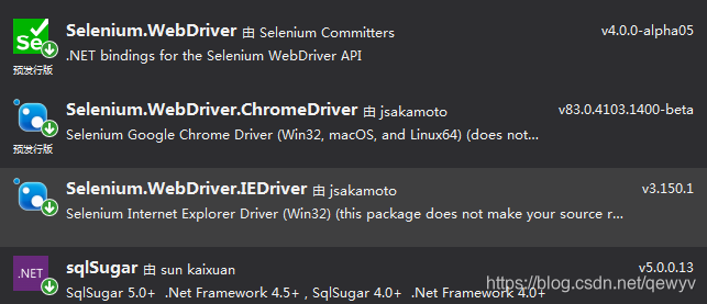C Selenium Webdriver 开发笔记 (网页自动化测试)c 自动化控制 网页 Csdn博客 3743
