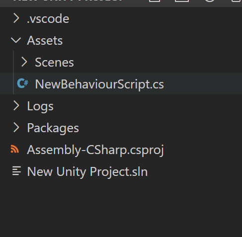 Unity学习记录：新建工程出错/VS Code没有代码提示_unity indexoutofrangeexception: index was outside -CSDN博客