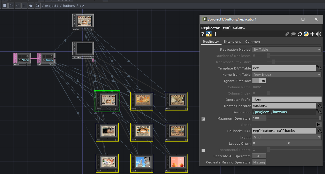 【TouchDesigner】用Replicator制作选择器_touchdesinger display原件-CSDN博客