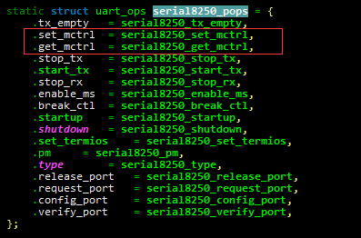 Linux 串口驱动实例简单分析(x86 8250驱动(16550A),TIOCMGET, TIOCMSET, RTS)-CSDN博客