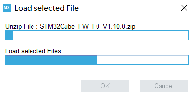 STM32cubeMX添加离线包出现problem during load of sele...problem during Unzip of File问题解决_problem during ...