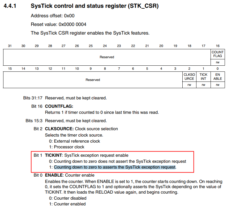 关于cortex m0内核systick中断的开启_m0 systick中断-CSDN博客