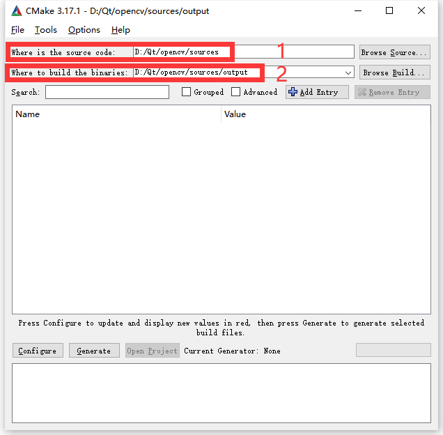 使用VS2017和Qt编译OpenCV_vs2017 qt opencv-CSDN博客