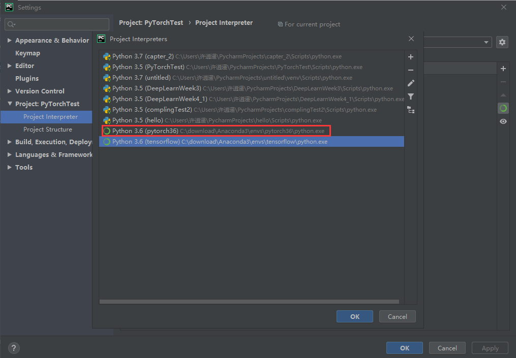 Win10操作系统：PyTorch虚拟环境配置+PyCharm配置_pycharm pytorch 0.4-CSDN博客
