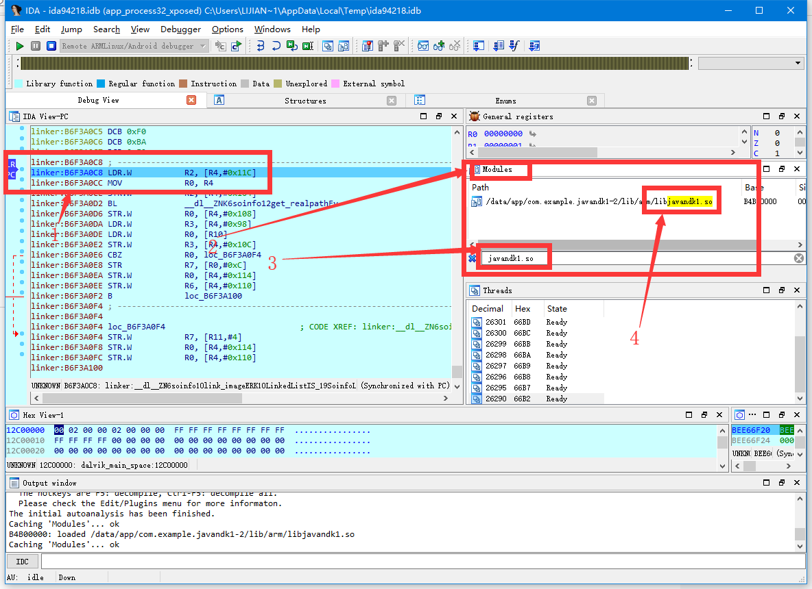 ARM学习之 动态调试ida_ida arm版本-CSDN博客
