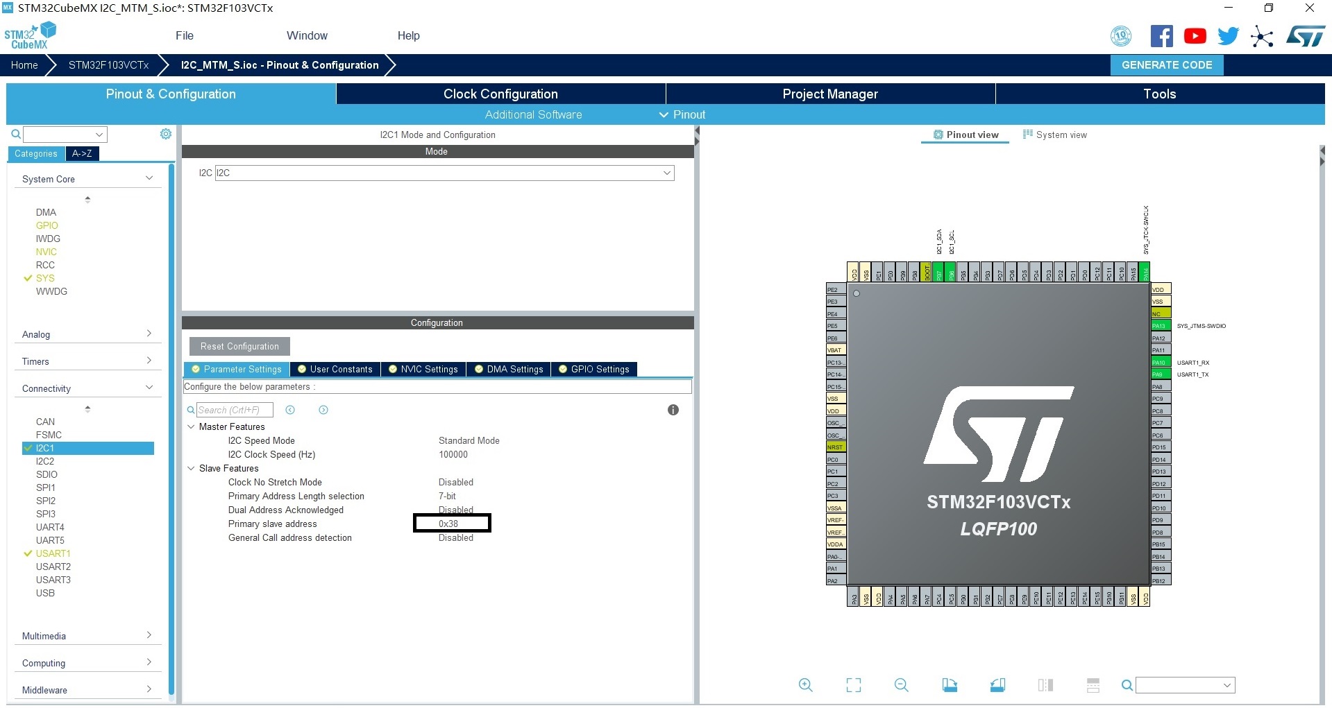 关于STM32F103的双机通信（基于HAL库）_primary slave address-CSDN博客