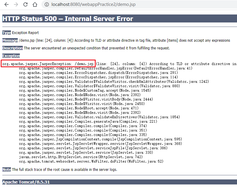 JSP 中使用 JSTL 标签时出现 org.apache.jasper.JasperException 怎么办？_jstl org.apache.jasper.jasperexception ...