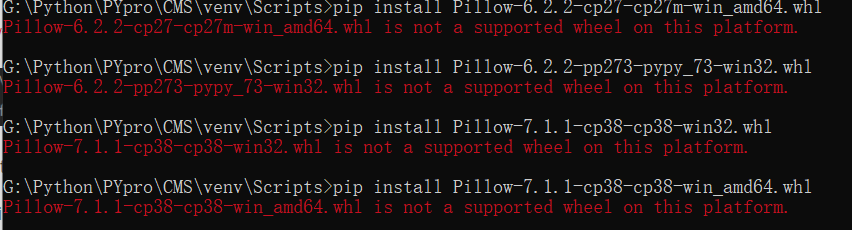 记录安装pillow的坑_python3.8和pillow哪个匹配-CSDN博客