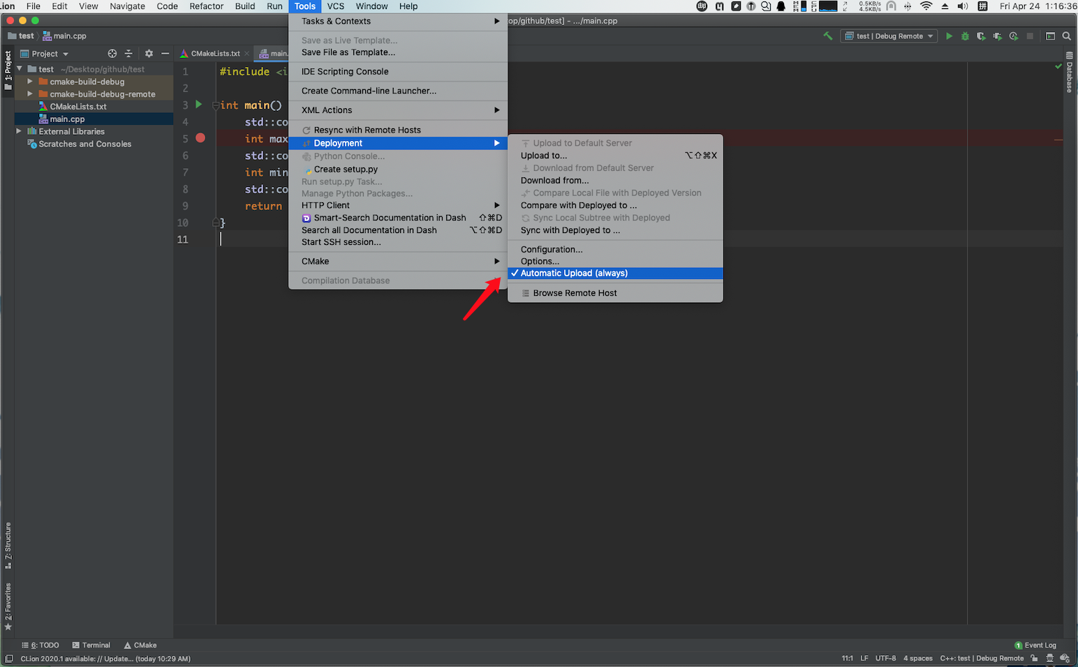 CLion服务器开发使用教程_clion怎么看剩余时间-CSDN博客