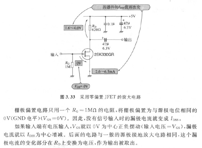 JFET放大电路实例设计仿真-CSDN博客