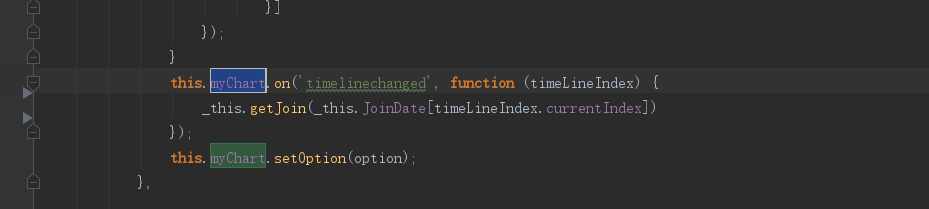 Echarts使用(Vue) 时间轴事件绑定、单图例多种切换_echarts时间切换-CSDN博客
