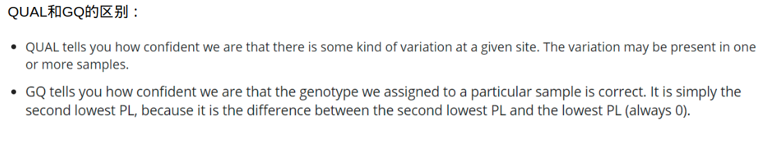 VCF文件中QUAL和GQ的区别_vcf qual-CSDN博客