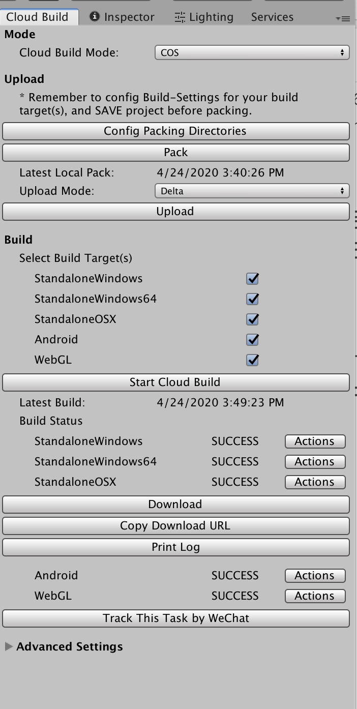 Unity 云构建 云打包项目 Unity Cloud Build-CSDN博客