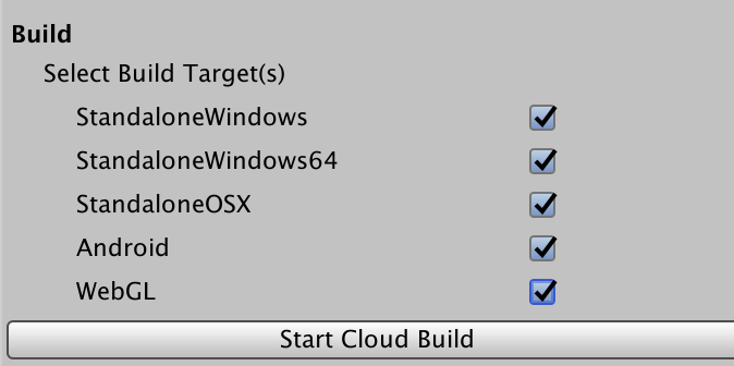 Unity 云构建 云打包项目 Unity Cloud Build-CSDN博客