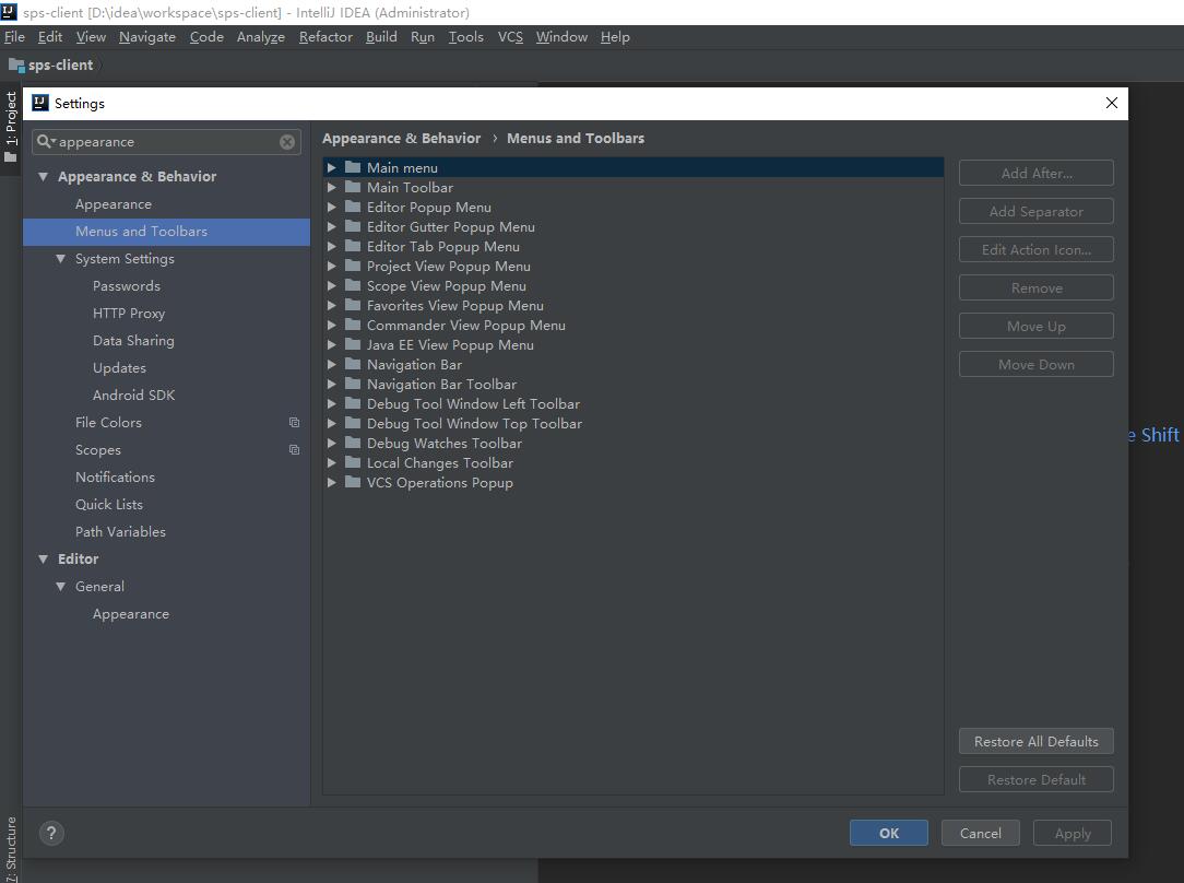 【IntelliJ IDEA】idea上菜单栏如何显示git的快捷按钮 push等等_idea git菜单-CSDN博客