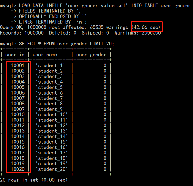 上百万条数据导入MySQL的方法汇总（一）_上百万条数据导入mysql的方法汇总(一)-CSDN博客