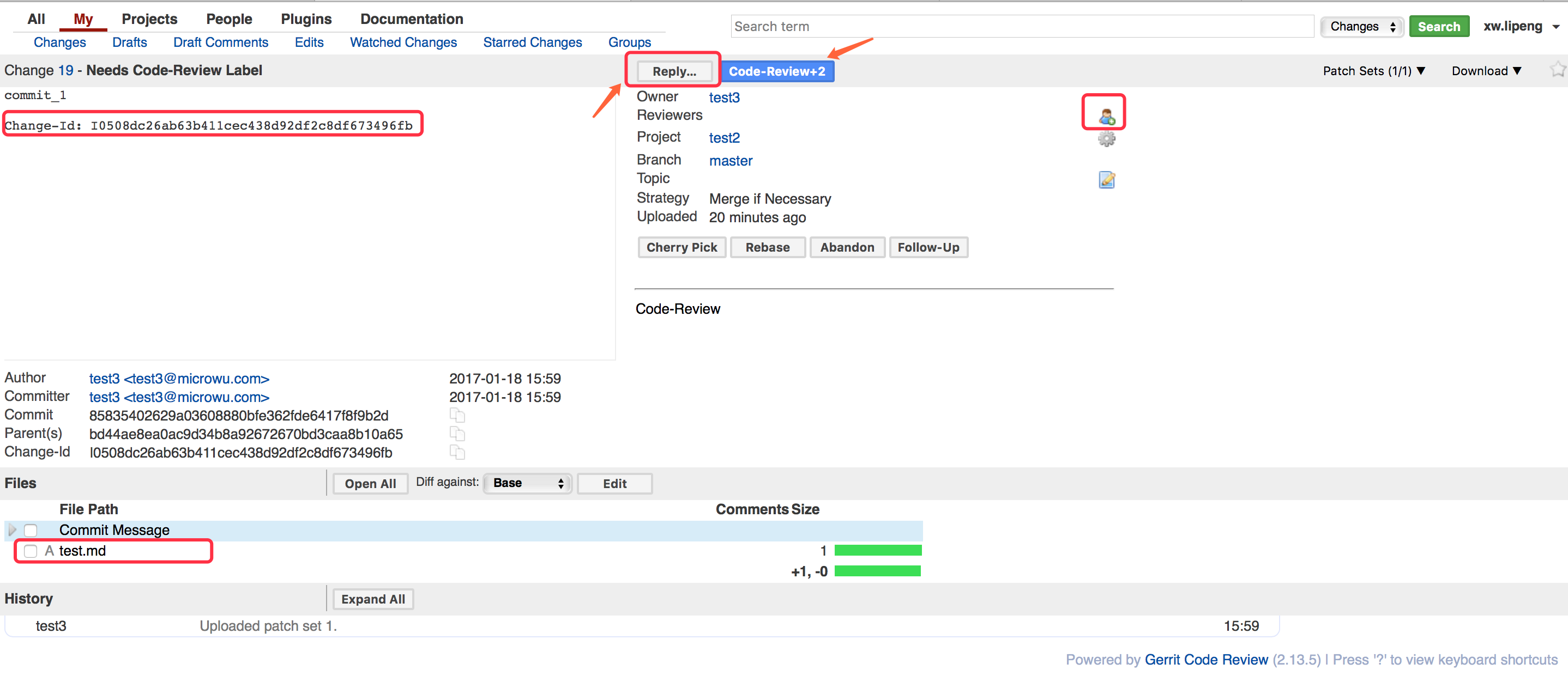 【Gerrit】Gerrit工作流程及使用手册_gerrit通知评审人-CSDN博客