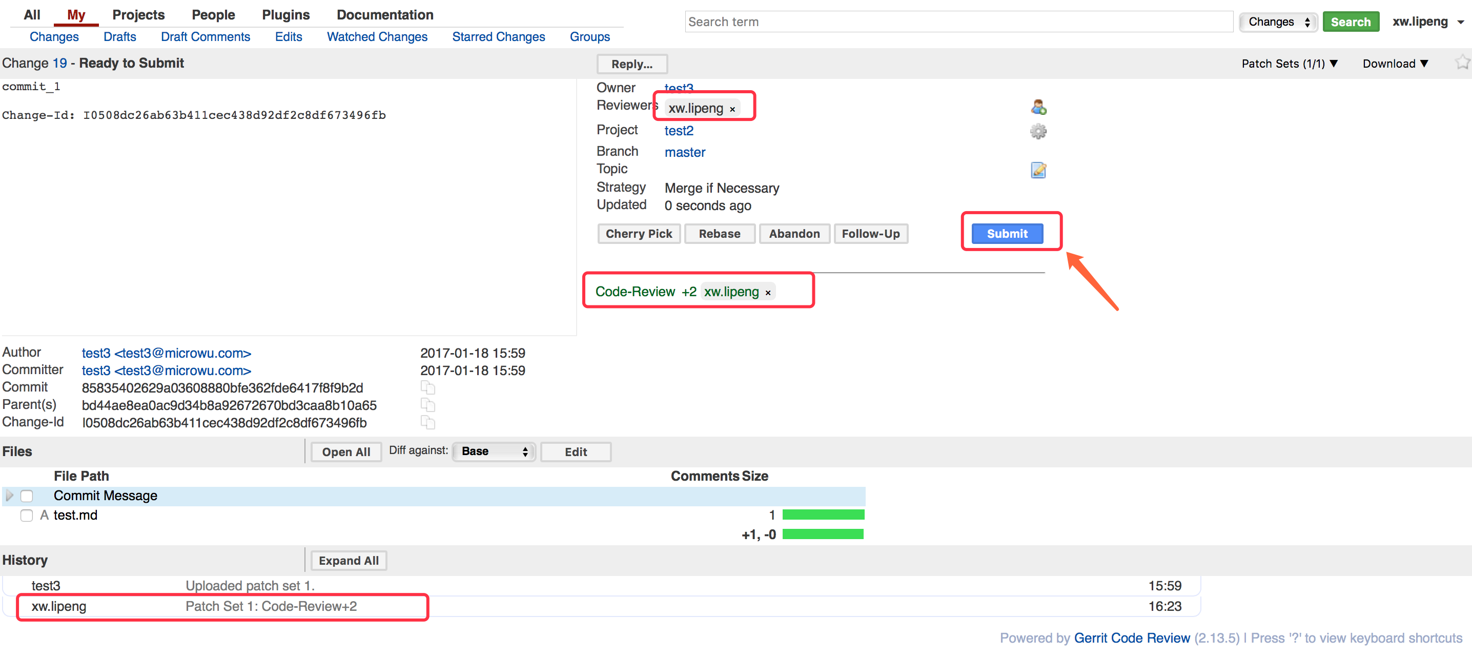【Gerrit】Gerrit工作流程及使用手册_gerrit通知评审人-CSDN博客