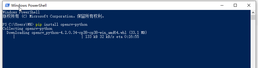 利用pip安装cv2_python_AI浩-CSDN学习社区