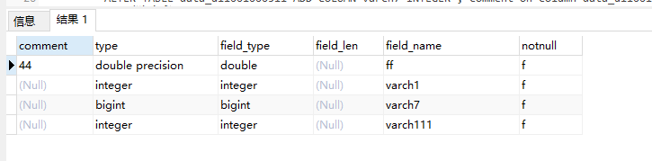 postgresql 获取表的字段及创建表、添加、删除、编辑字段语句_数据库_keepstudy_yangzh的博客-CSDN博客