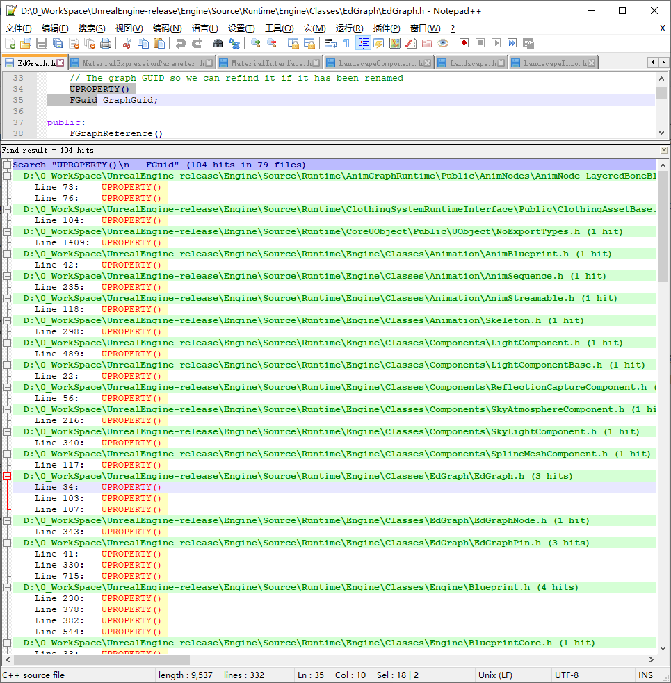[UE4 source code observation] Observe GUID - Programmer Sought