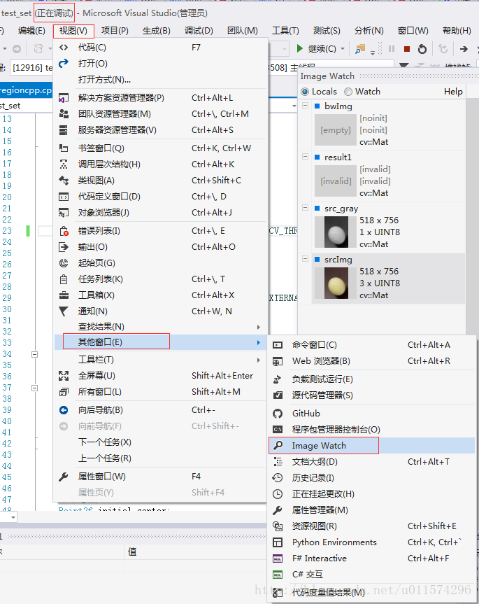 VS2017安装Image Watch插件_image watch vs2017下载-CSDN博客