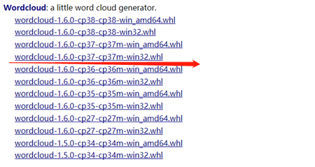 DOS和Jupyter Notebook安装wordcloud，附词云图一张_jupyter notebook词云库-CSDN博客