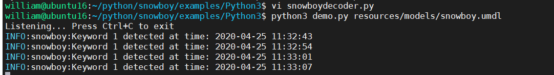 Python开发之路（4）— 使用 snowboy 做语音唤醒功能-CSDN博客